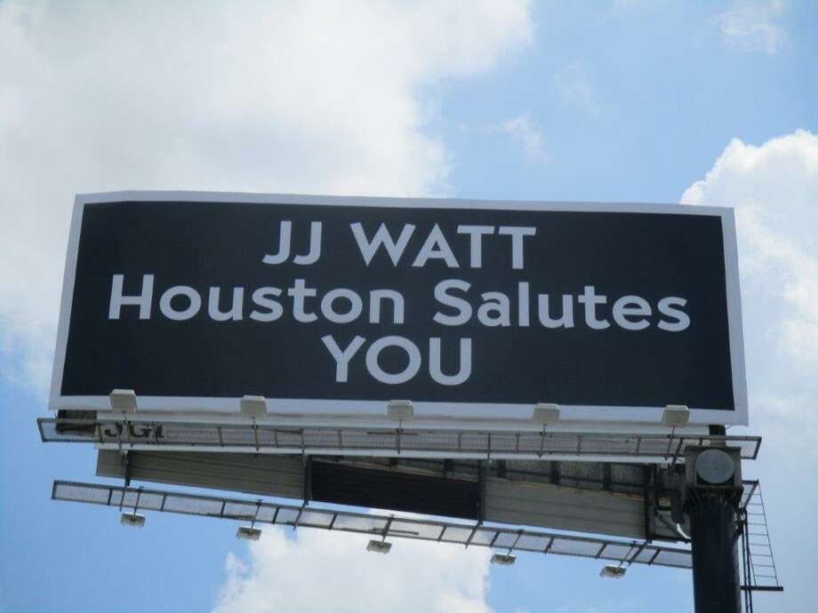 The story behind the new Houston billboard honoring J.J. Watt - Houston ...