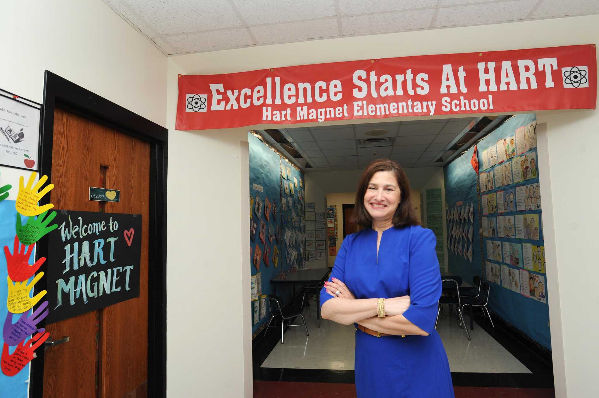 Hart Magnet principal receives administrator of the year award