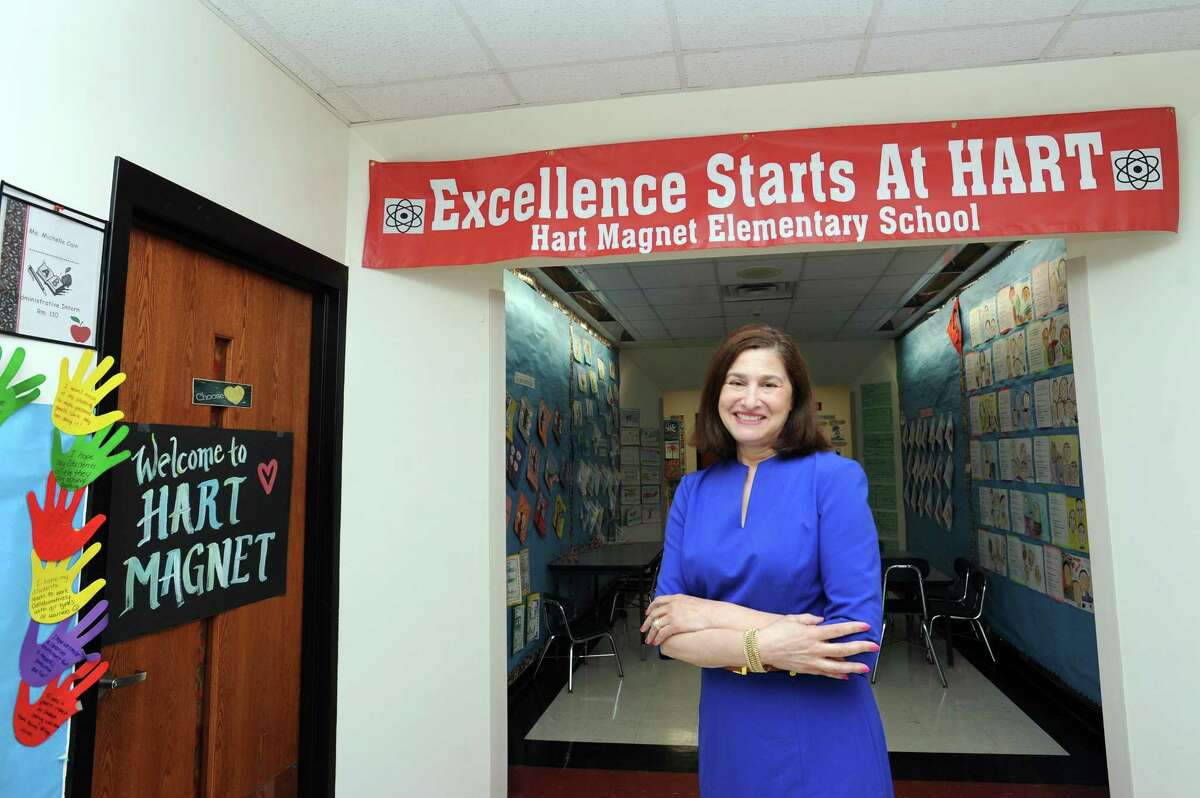 Hart Magnet principal receives administrator of the year award