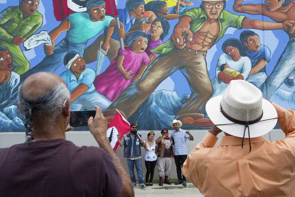 The ‘Rebirth’ of an East Houston landmark: Leo Tanguma’s iconic Chicano ...