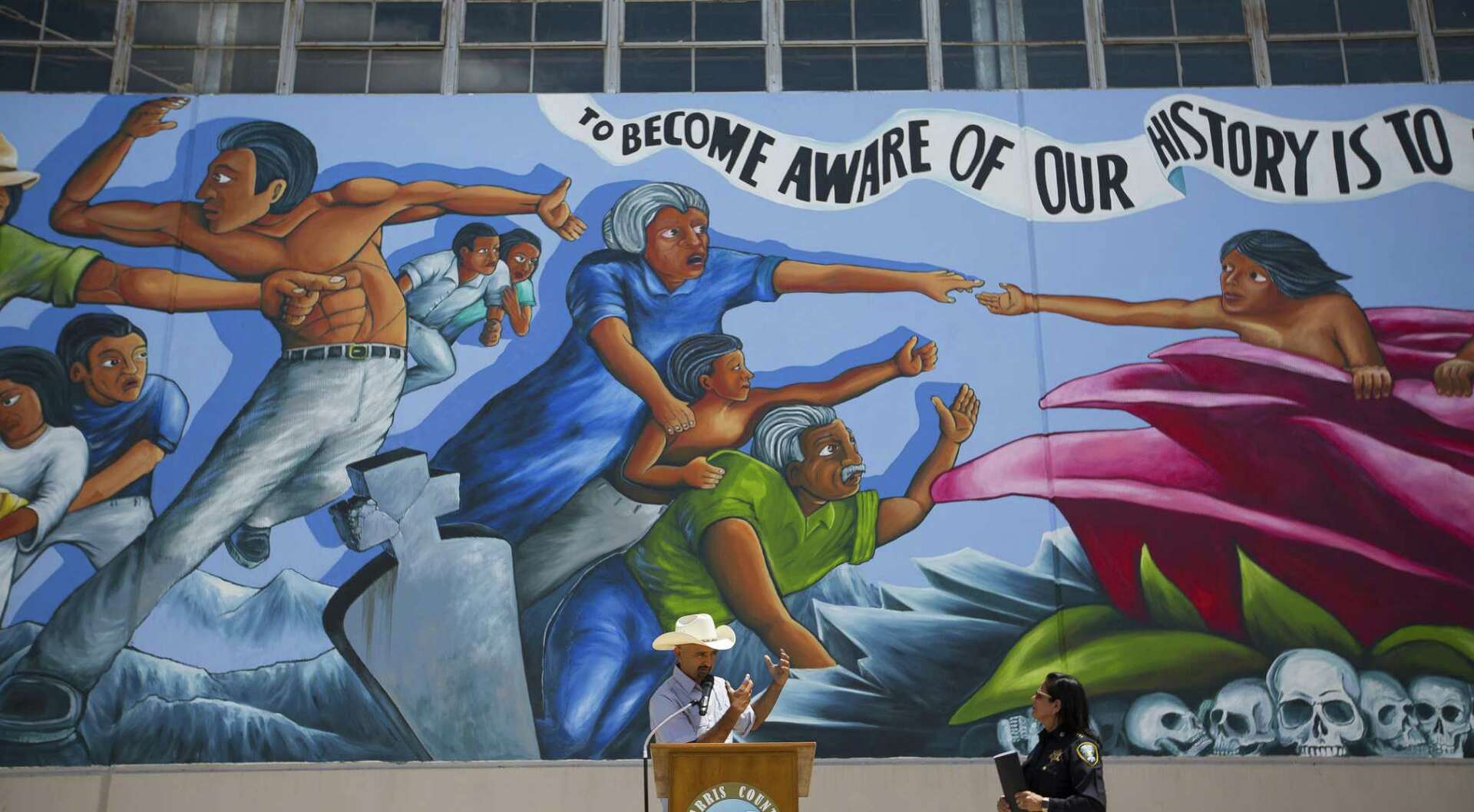 The ‘Rebirth’ of an East Houston landmark: Leo Tanguma’s iconic Chicano ...