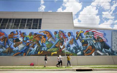 The ‘Rebirth’ of an East Houston landmark: Leo Tanguma’s iconic Chicano ...
