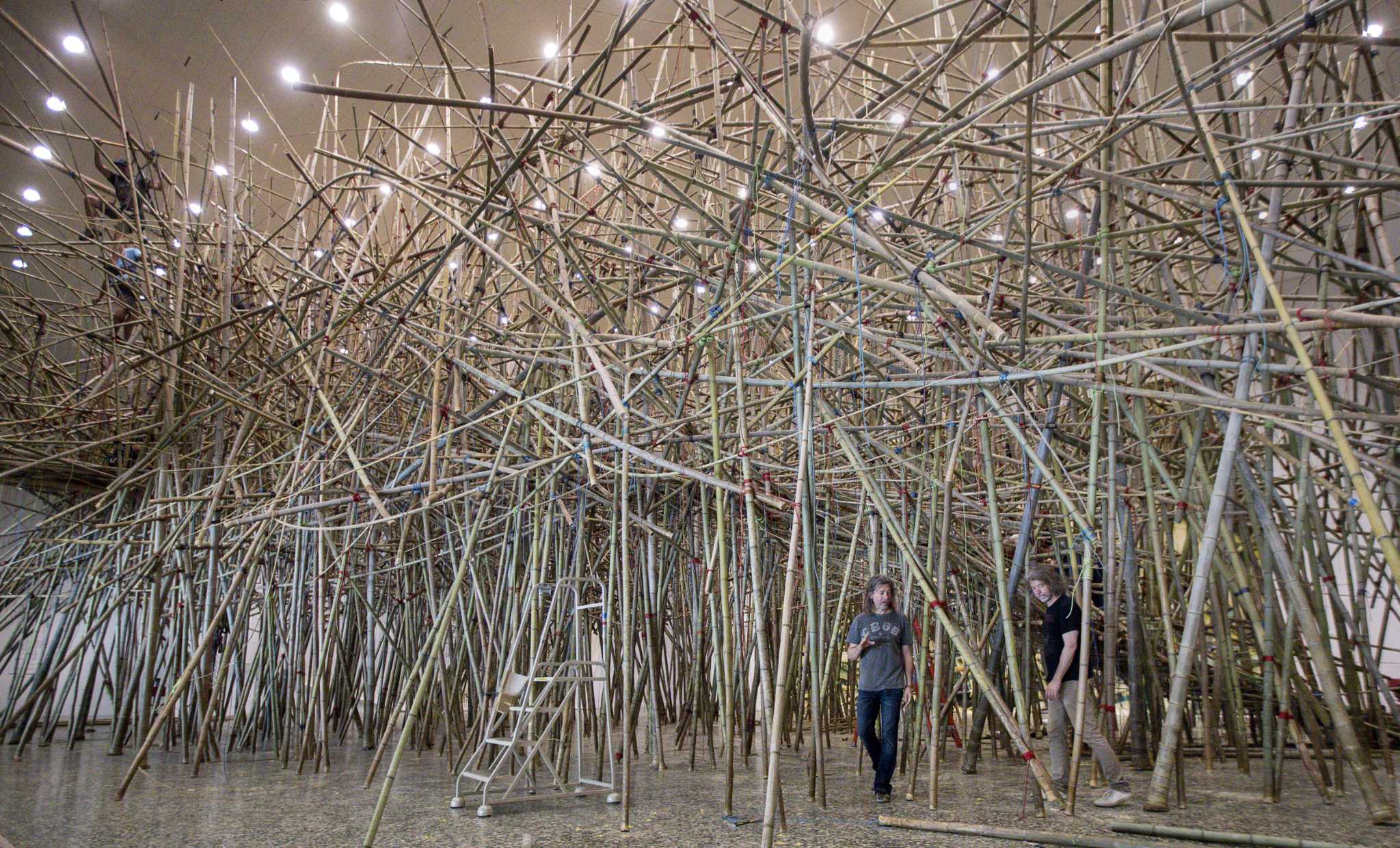 ‘Big Bambú’ installation invites physical interaction at Houston's ...