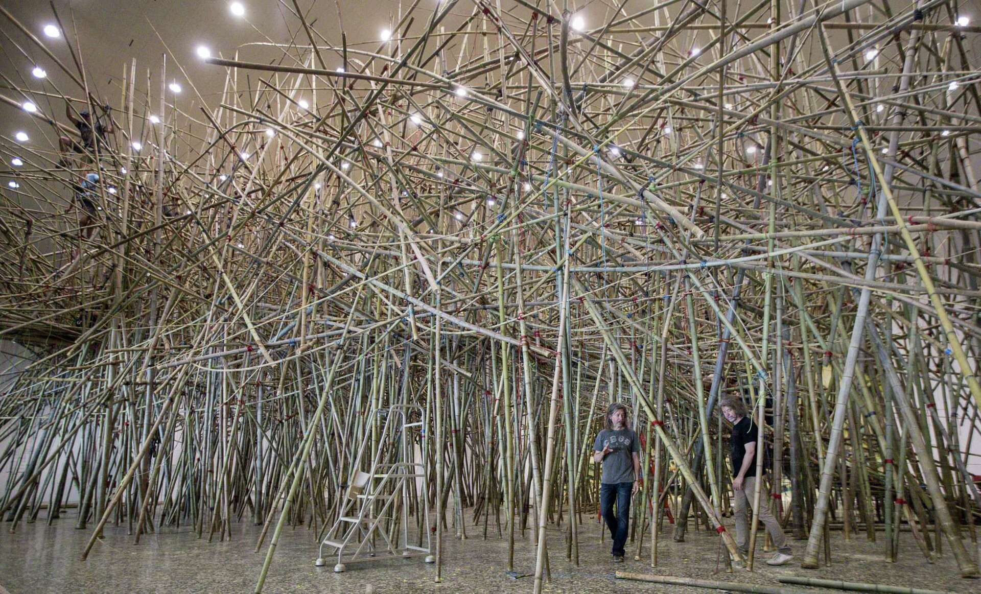 ‘Big Bambú’ installation invites physical interaction at Houston's ...