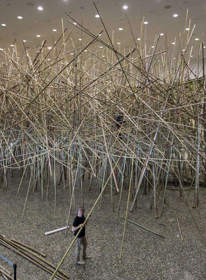 ‘Big Bambú’ installation invites physical interaction at Houston's ...