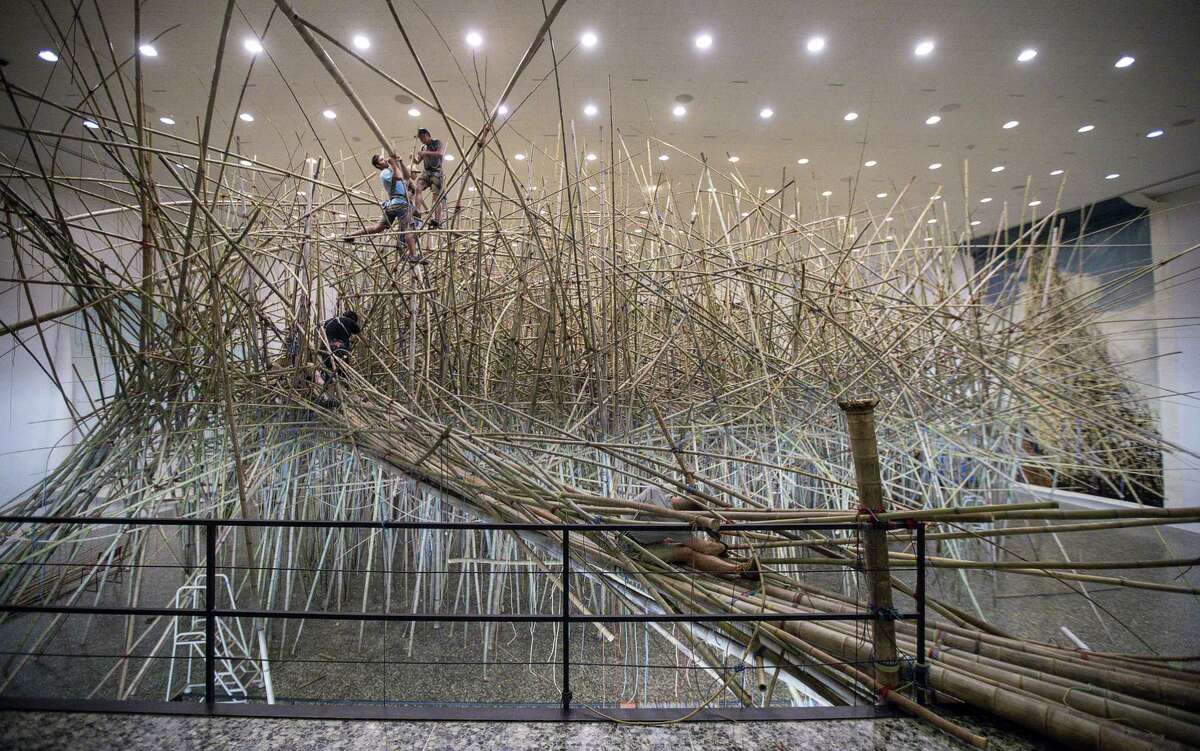 ‘Big Bambú’ installation invites physical interaction at Houston's ...