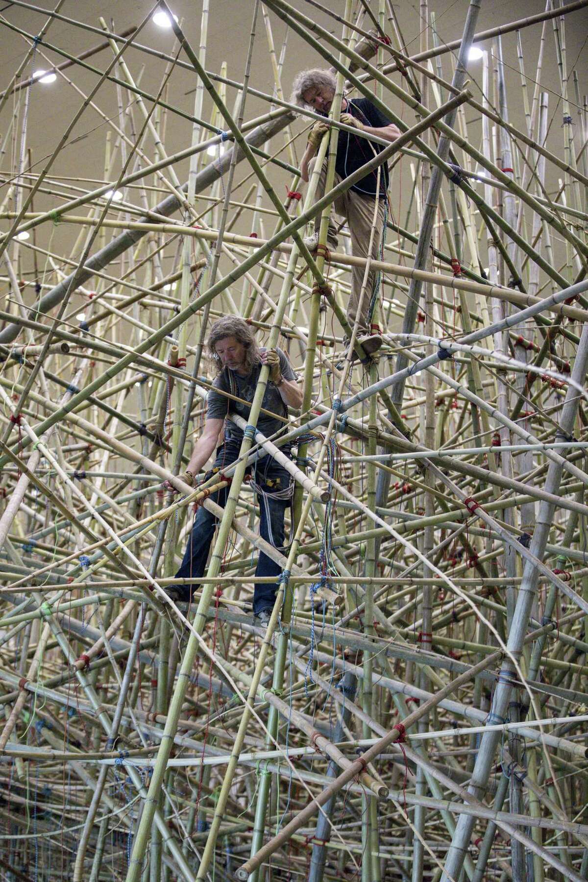 ‘Big Bambú’ installation invites physical interaction at Houston's ...
