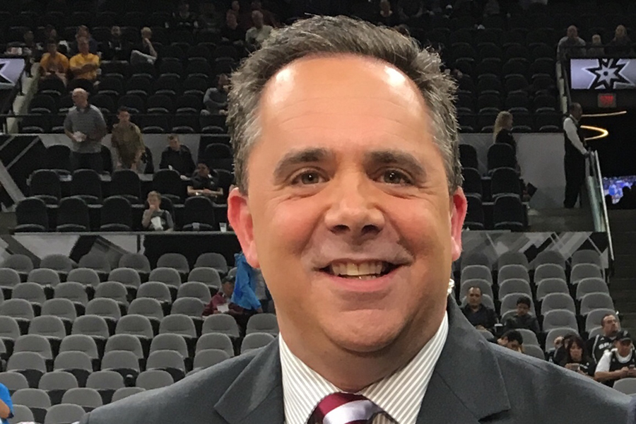 Spurs' Andrew Monaco becomes voice of Texas A&M athletics