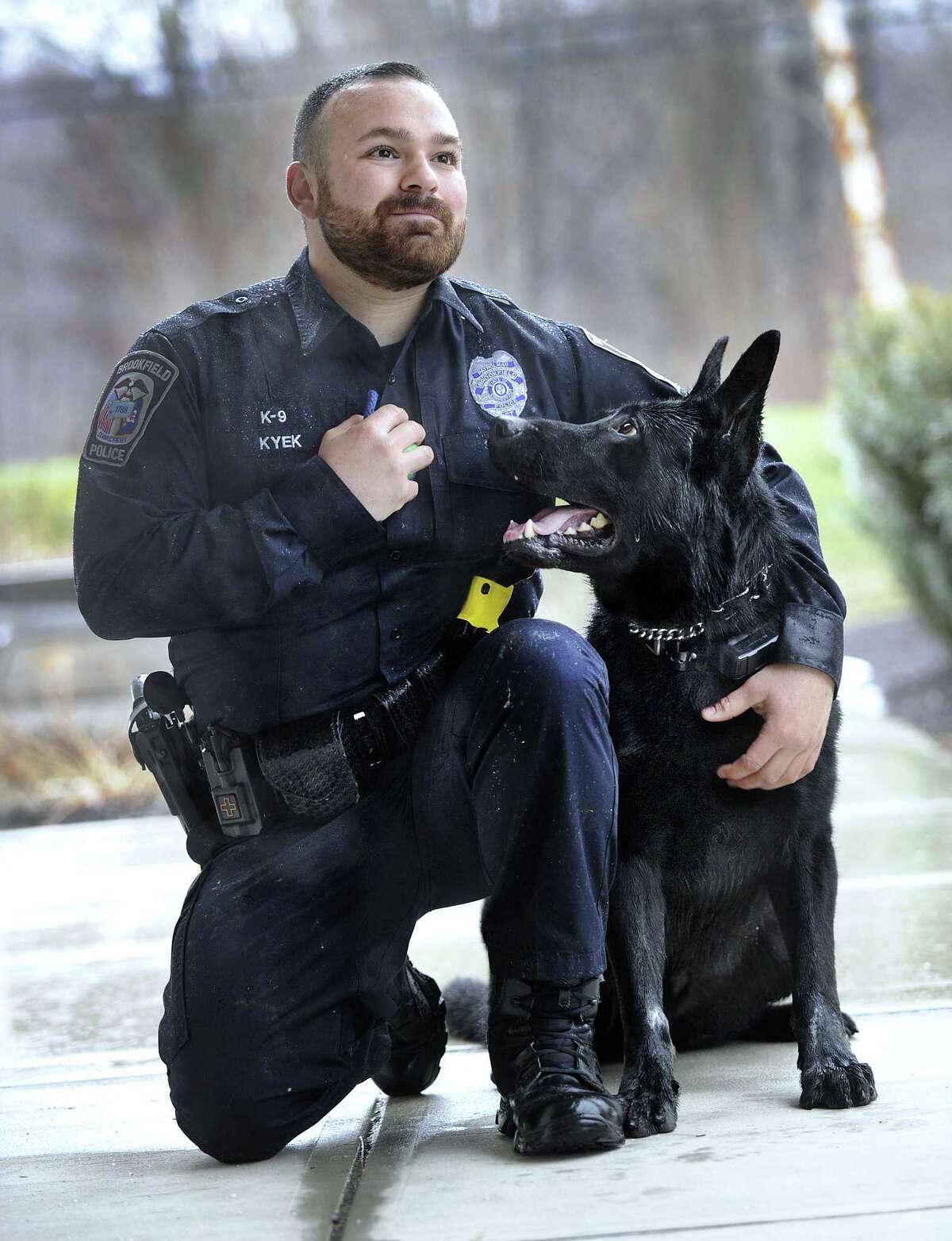 Brookfield PD’s newest K-9 gets body armor