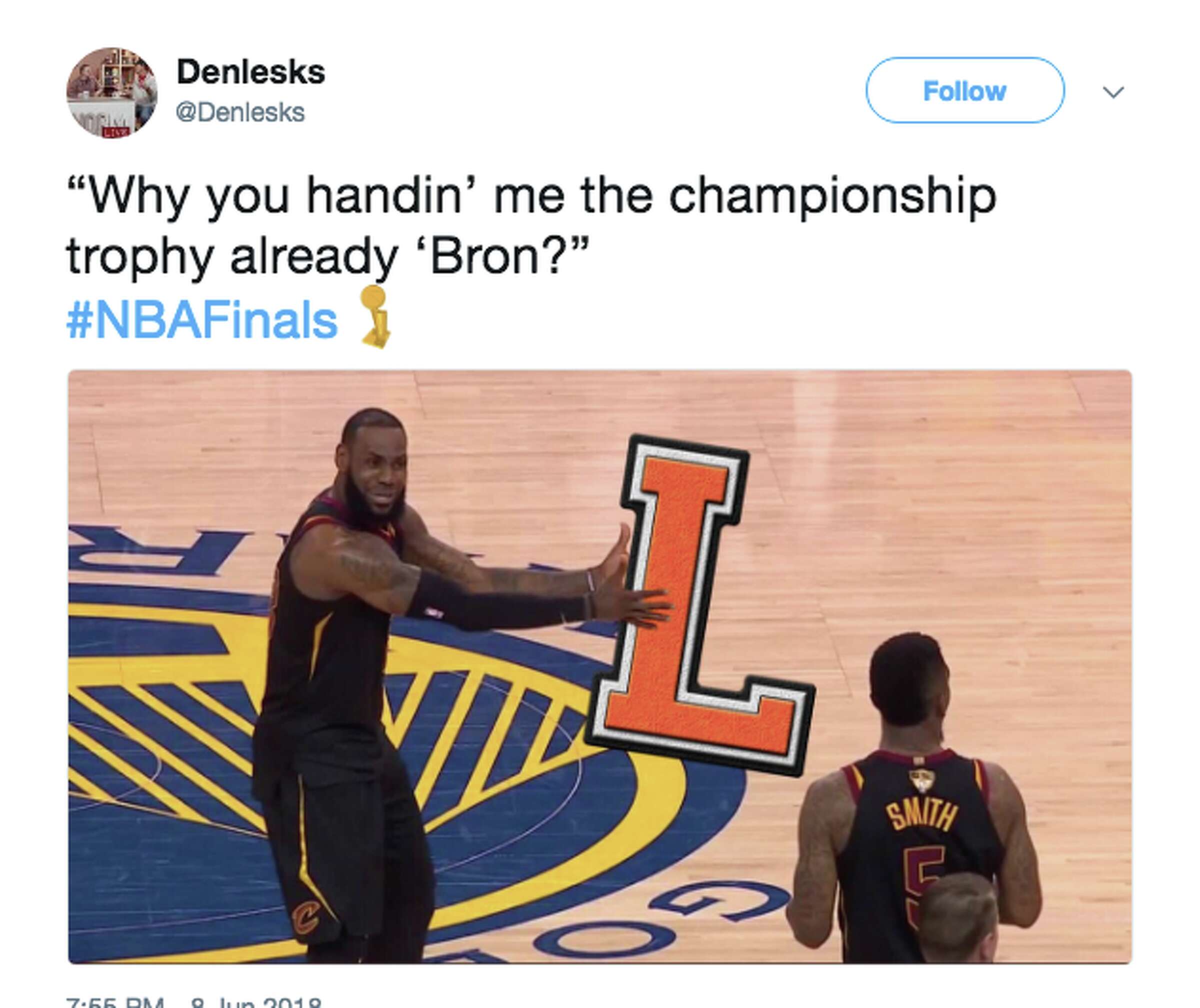 LeBron to the Warriors, sweep jokes and more: The best memes from Game ...