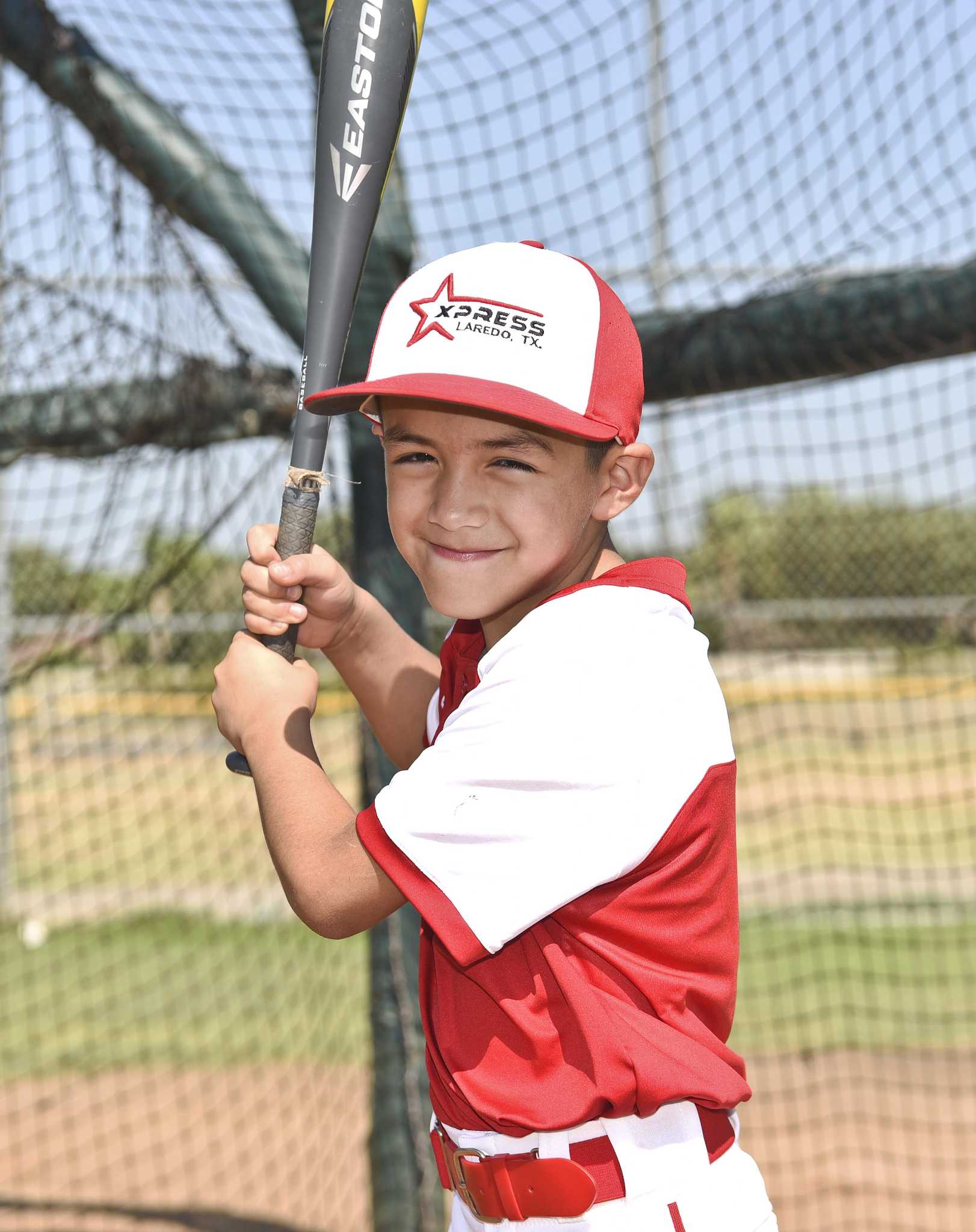 At age 7, Lemus II already following in his father’s footsteps
