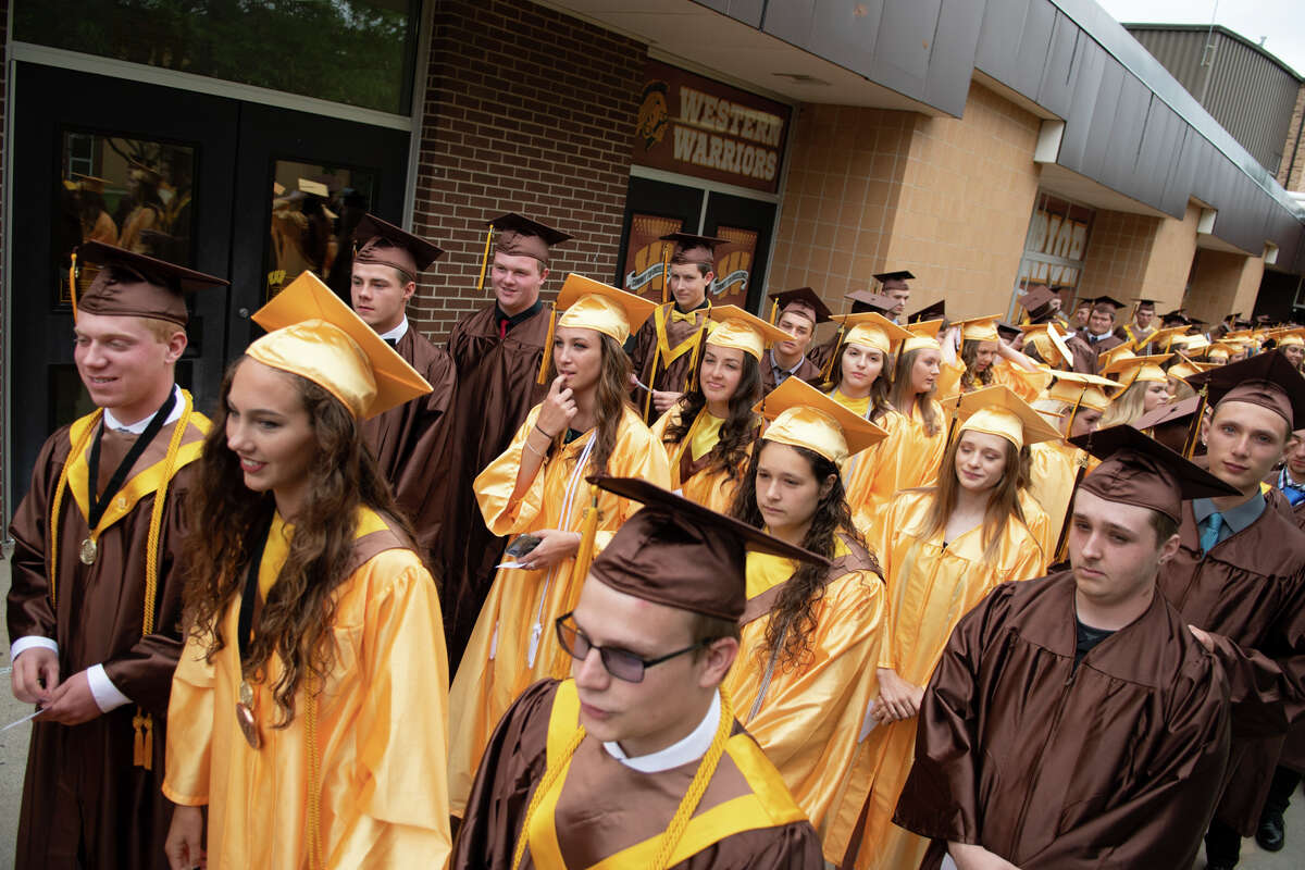 Bay City Western High School commencement ceremony - June 10, 2018