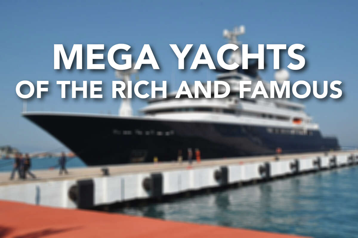 Mega yachts of the rich and famous