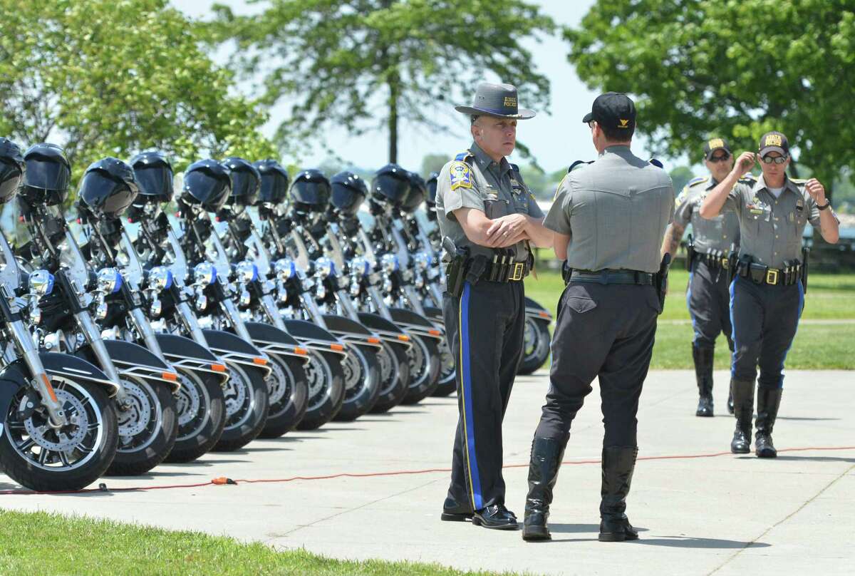 Family, first responders gather for state trooper’s wake