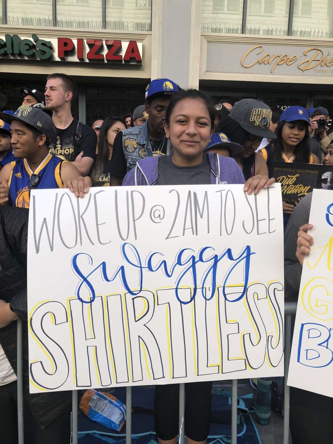 Brooms, BBQ Becky and crying LeBron: The best signs from the Warriors ...