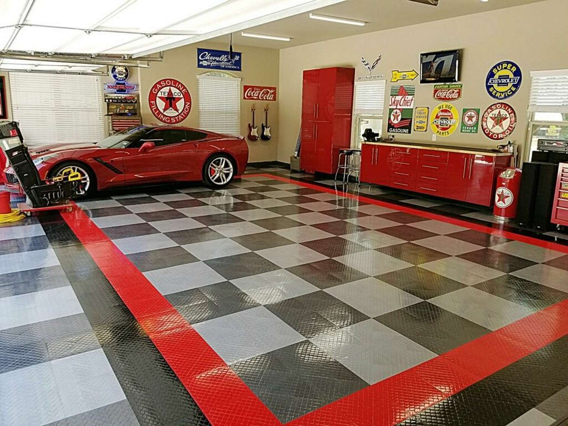 The tricked-out, high-end garages you will dream of