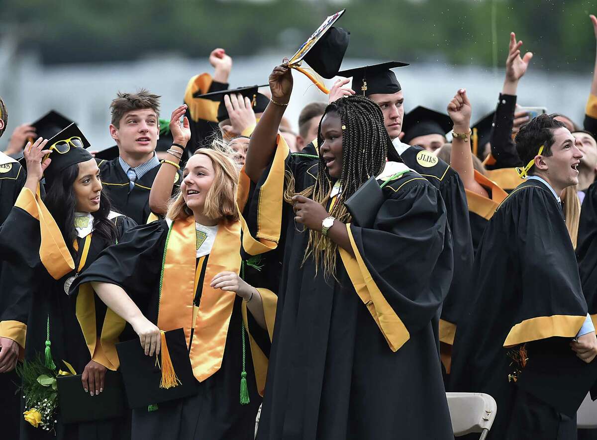 Jonathan Law High School graduation 2018