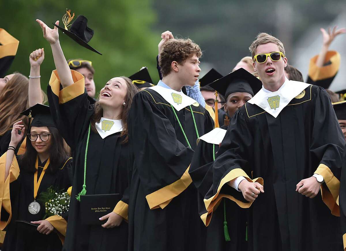 Jonathan Law High School graduation 2018