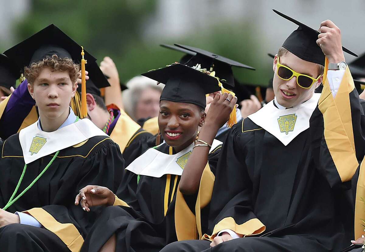 Jonathan Law High School graduation 2018
