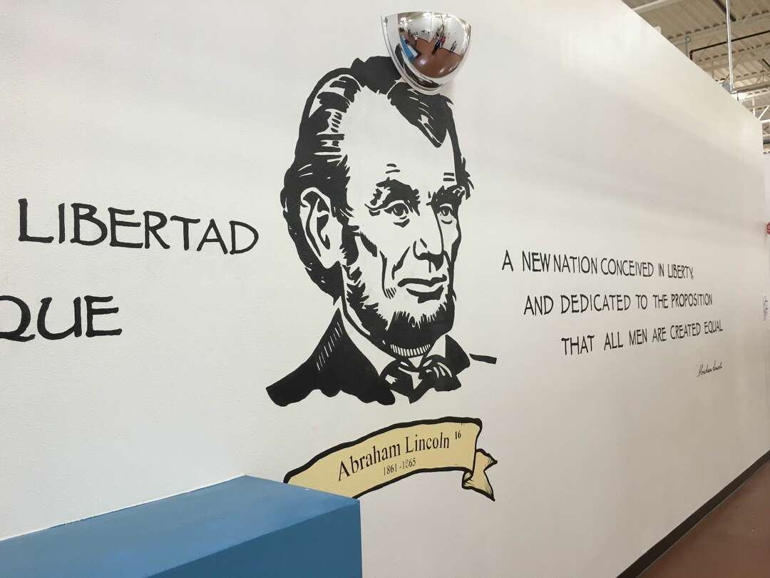 Donald Trump mural inside Texas shelter sparks debate