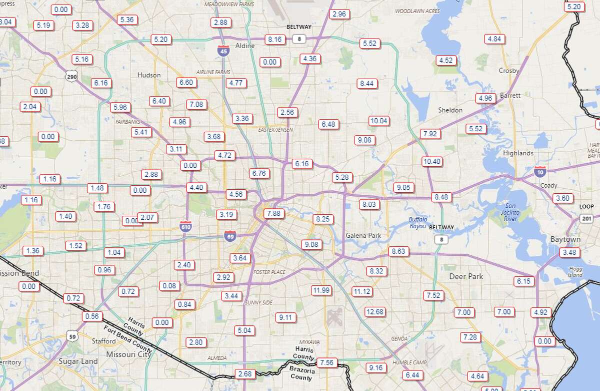 Houston Flood Maps By Neighborhoods