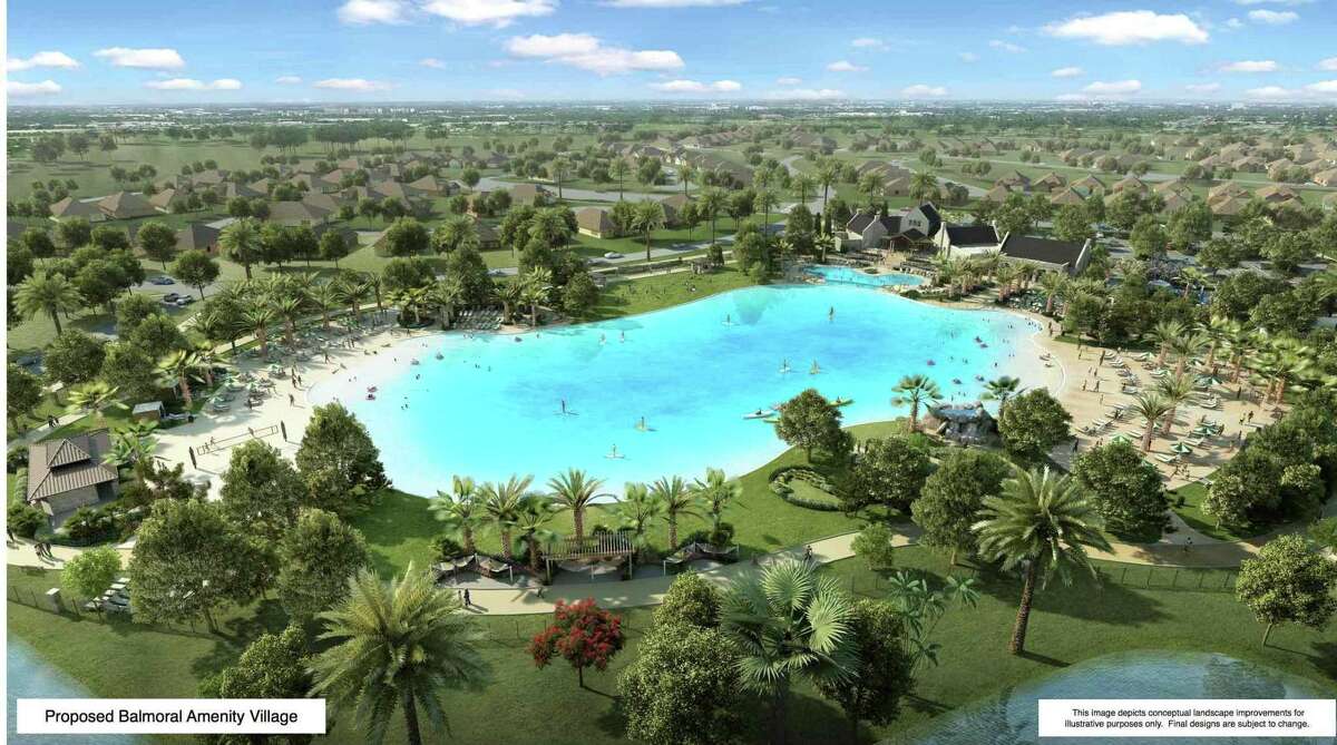 Video: Texas's first massive crystal lagoon starts filling with water