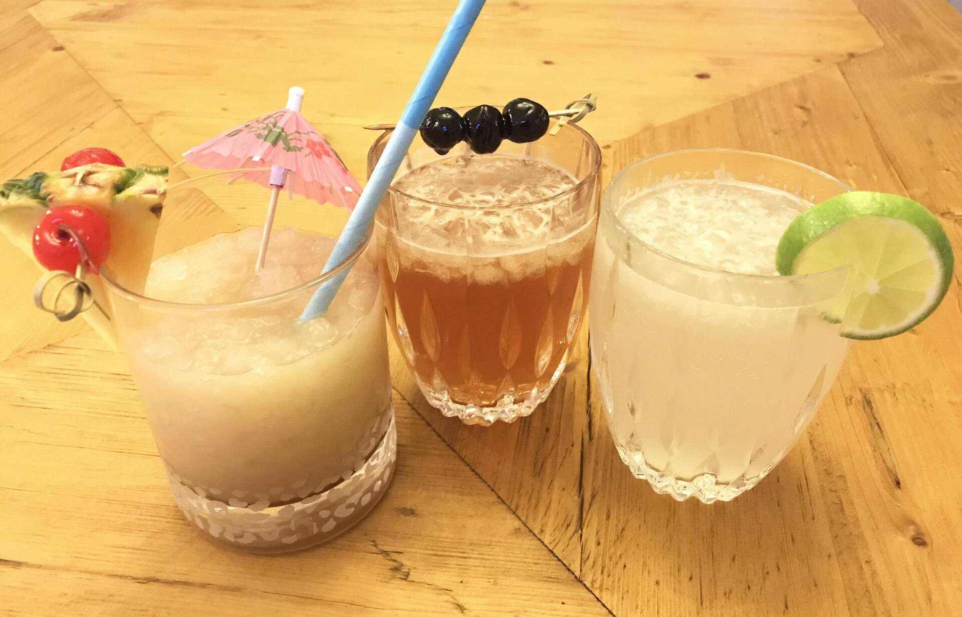 3 summer sippers all made with ginger beer