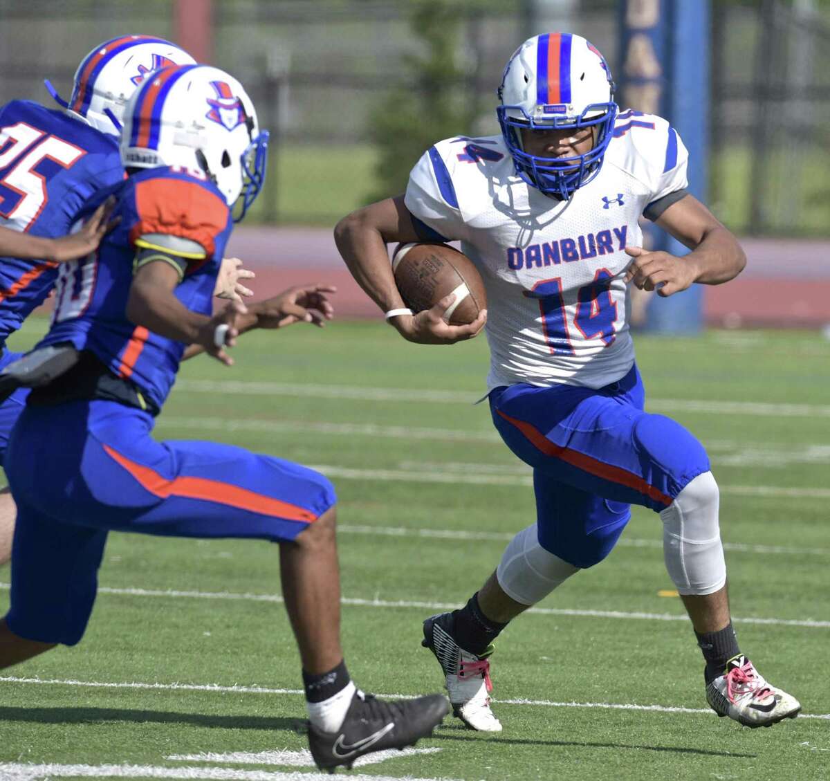 Football: Path to revival for Danbury begins at spring game
