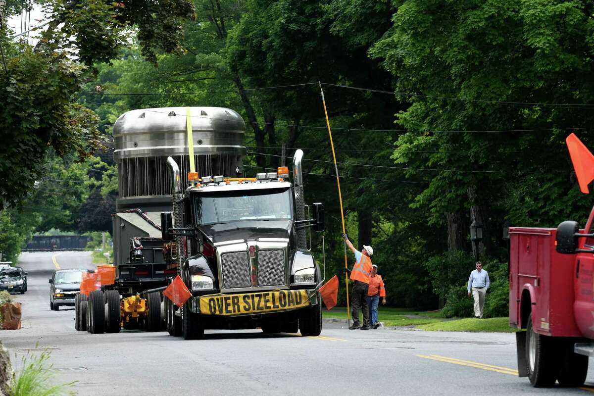 Kesselring refueling equipment travels through Ballston Spa