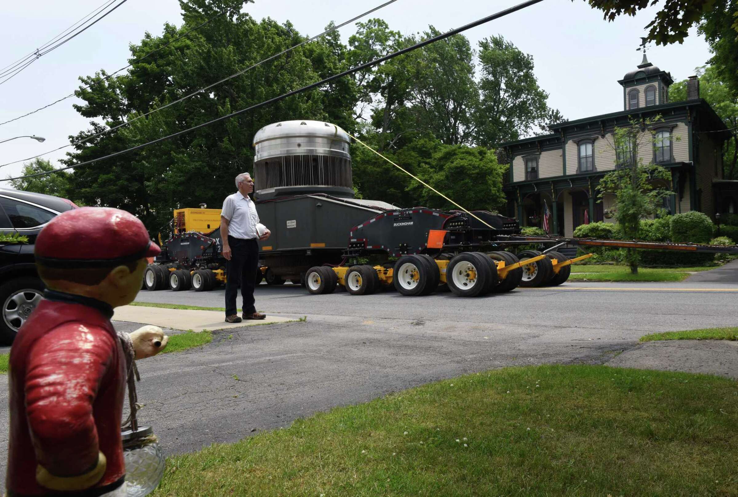 Kesselring refueling equipment travels through Ballston Spa
