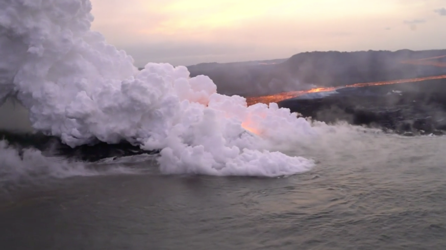 Kilauea volcano gushing enough lava to fill 58,000 swimming pools