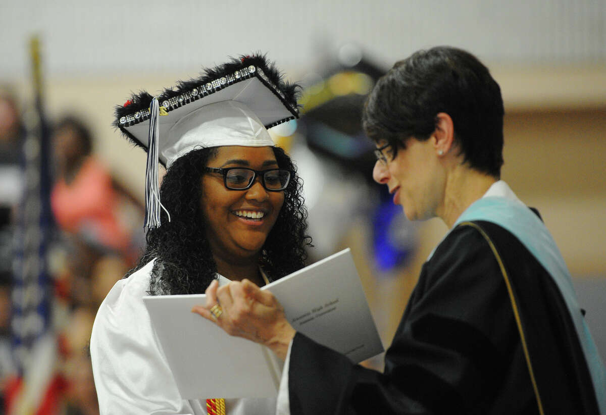 Despite differences, Ansonia’s adults, students celebrate graduation