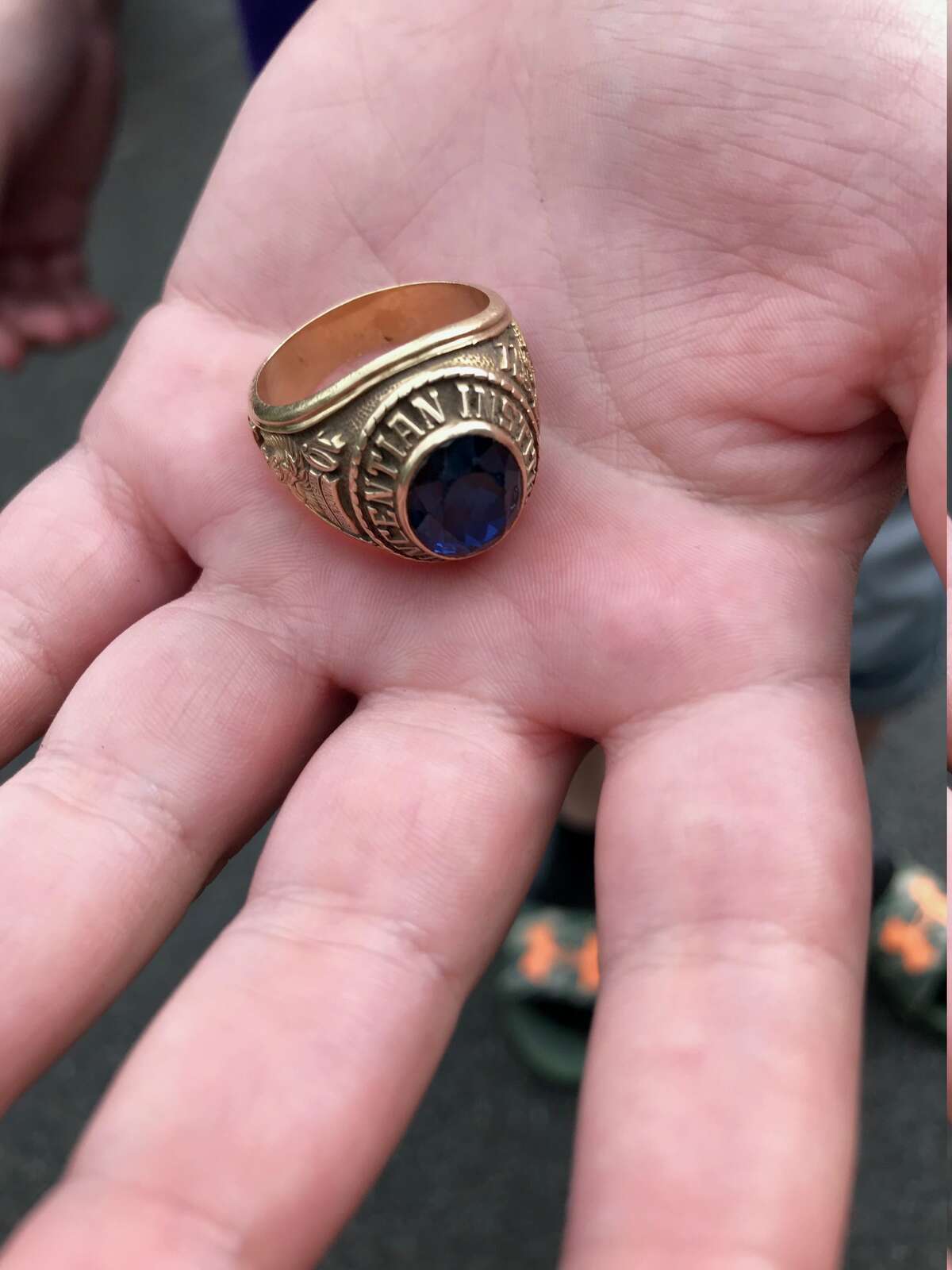 Found class ring comes full circle