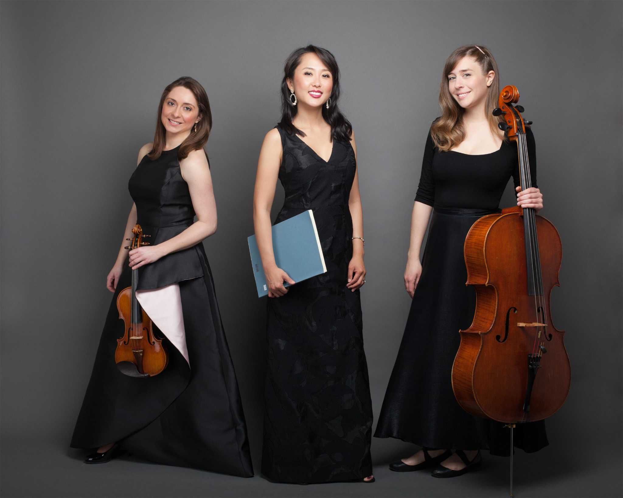 A chamber trio playing mostly music by women