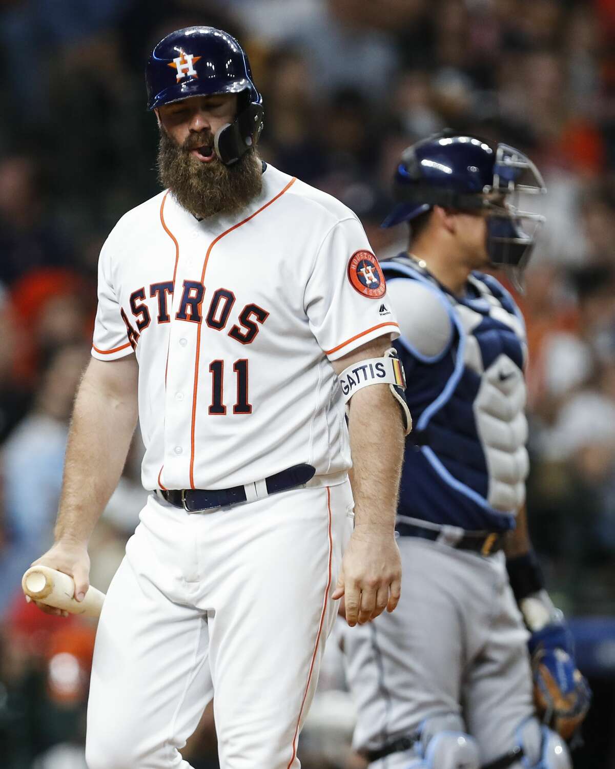 Evan Gattis will remain primary DH despite Astros' catcher situation