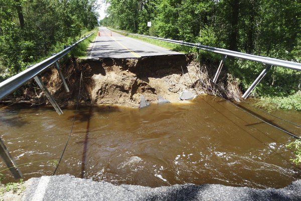 Flooding caused $14 million in damage to roads, bridges