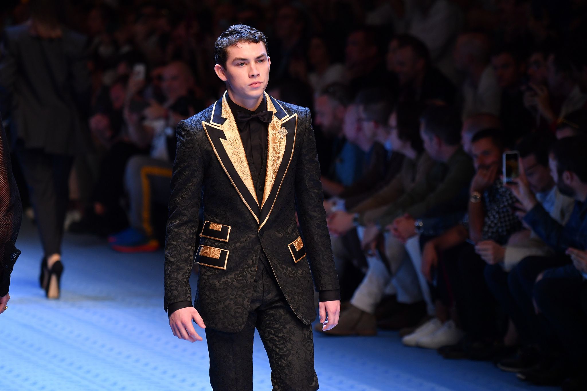 Thomas J. Henry's son makes fashion debut at 2019 Dolce & Gabbana show ...