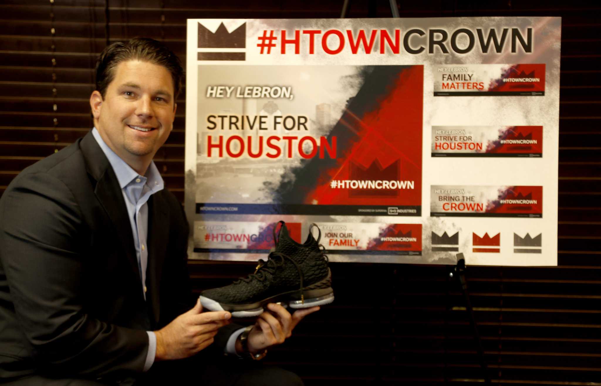 'Hey LeBron' billboards to hit Houston Friday