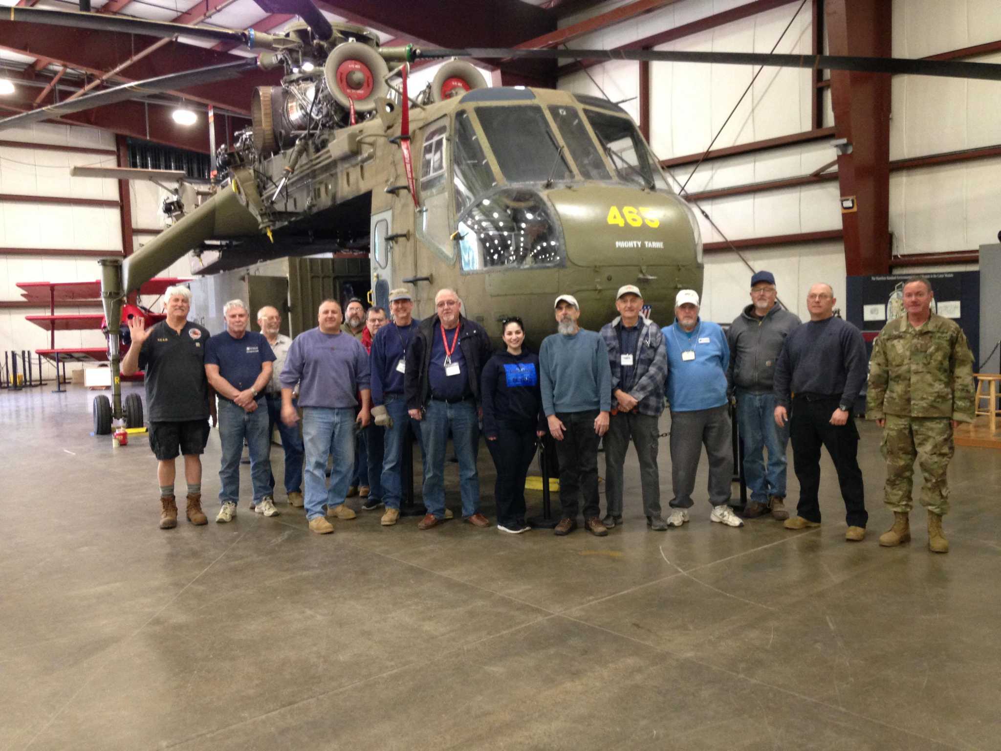 New England Air Museum displays choppers