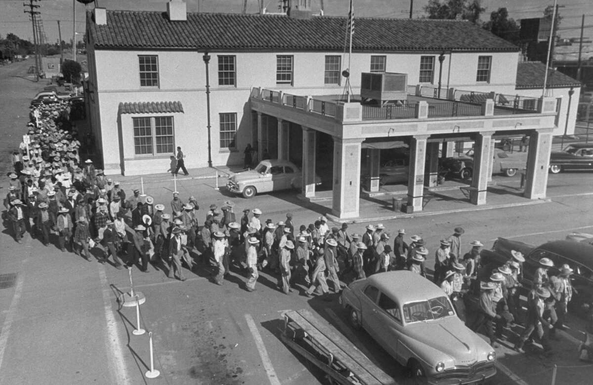 What crossing the border looked like six to seven decades ago