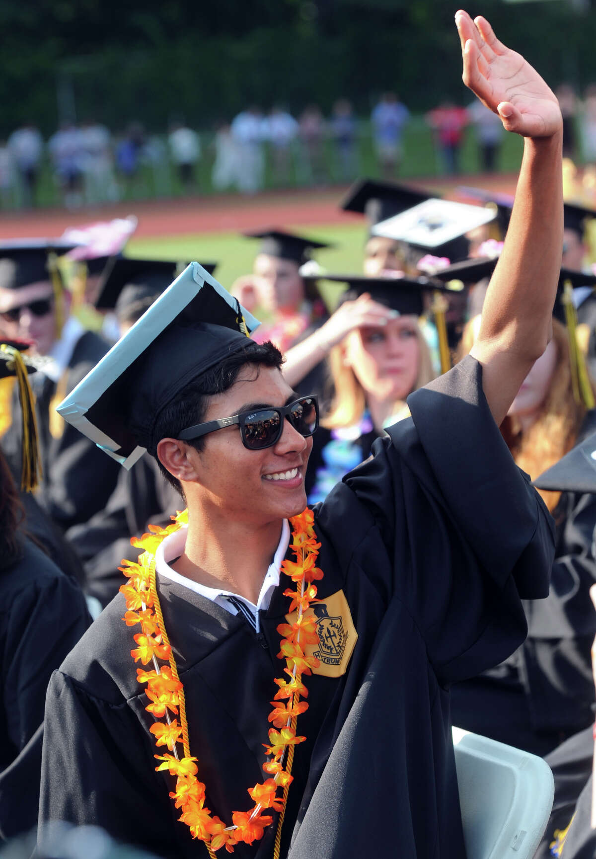 Trumbull High School graduation 2018