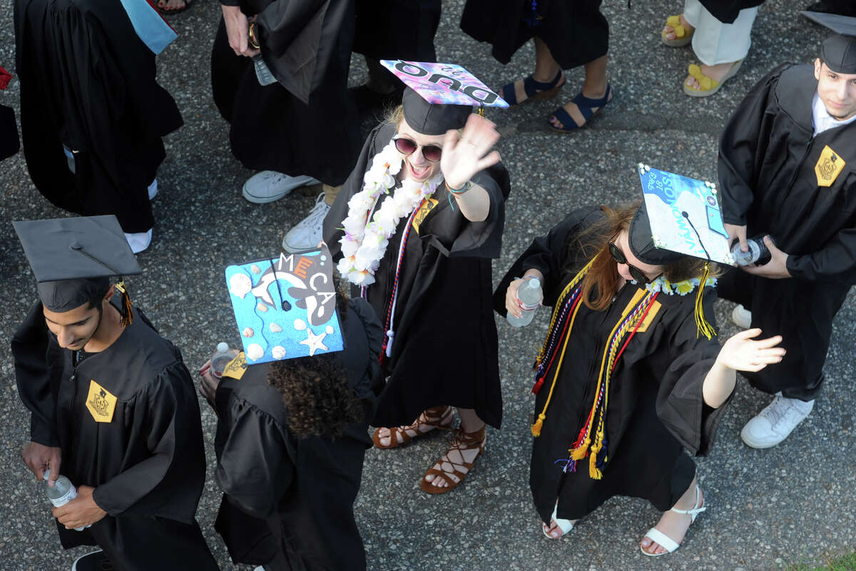 Trumbull High School graduation 2018