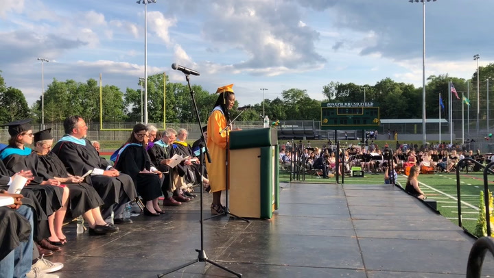 Hamden High School graduates celebrated as they head into the future