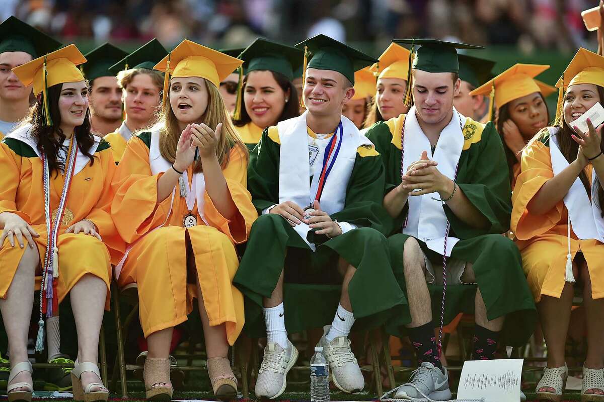 Hamden High School graduates celebrated as they head into the future