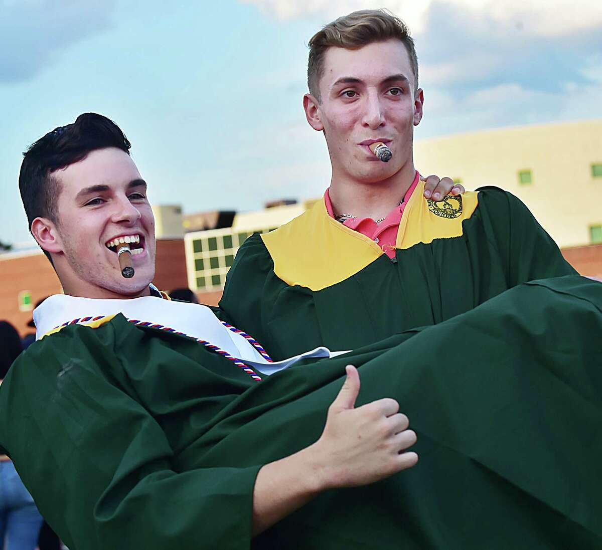 Hamden High School graduates celebrated as they head into the future