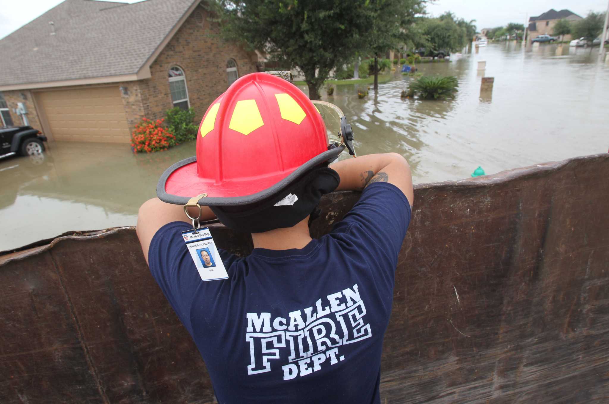 Record breaking storm subsides in South Texas, flood waters receding