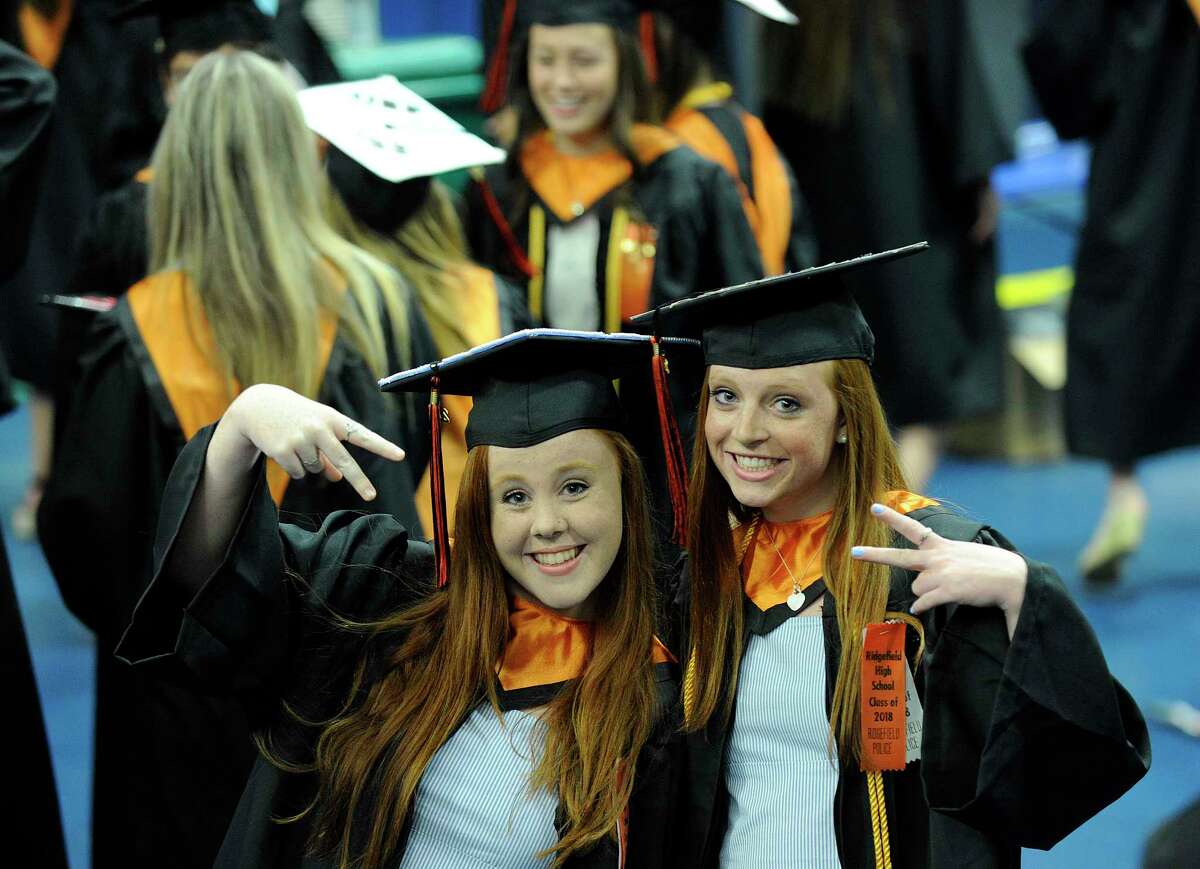 Ridgefield High School graduation 2018
