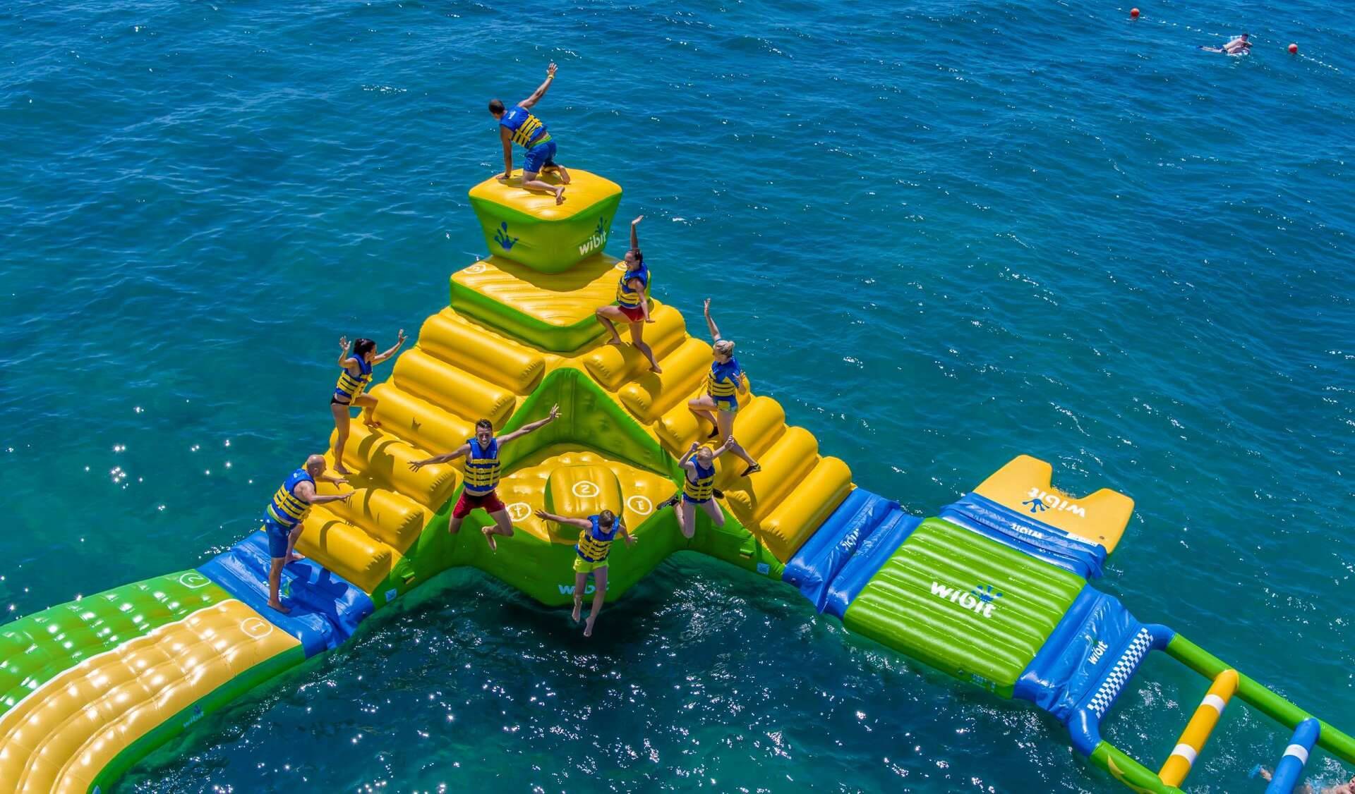 Waterloo floating water park opens on Lake Travis just in time for the ...