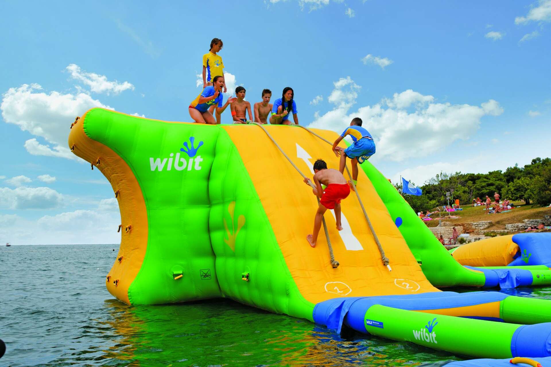 Floating water park opening on Lake Travis just in time for the peak of ...