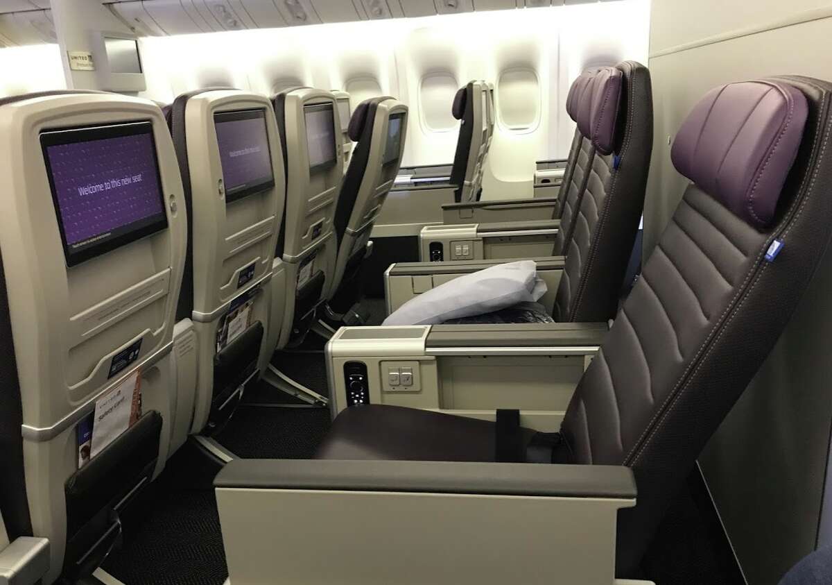 First look: United’s purple Premium Plus seat